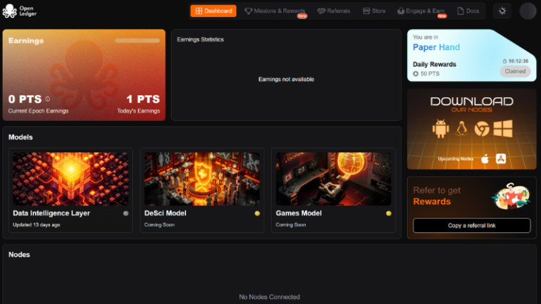 Detailed Guide to Participating in the Airdrop Open Ledger 2025